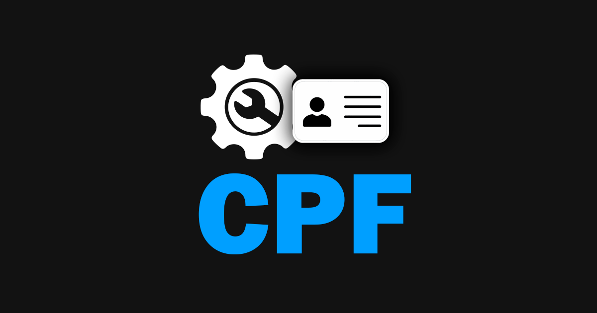 Gerador e Validador de CPF — grátis e online | fasttools.dev